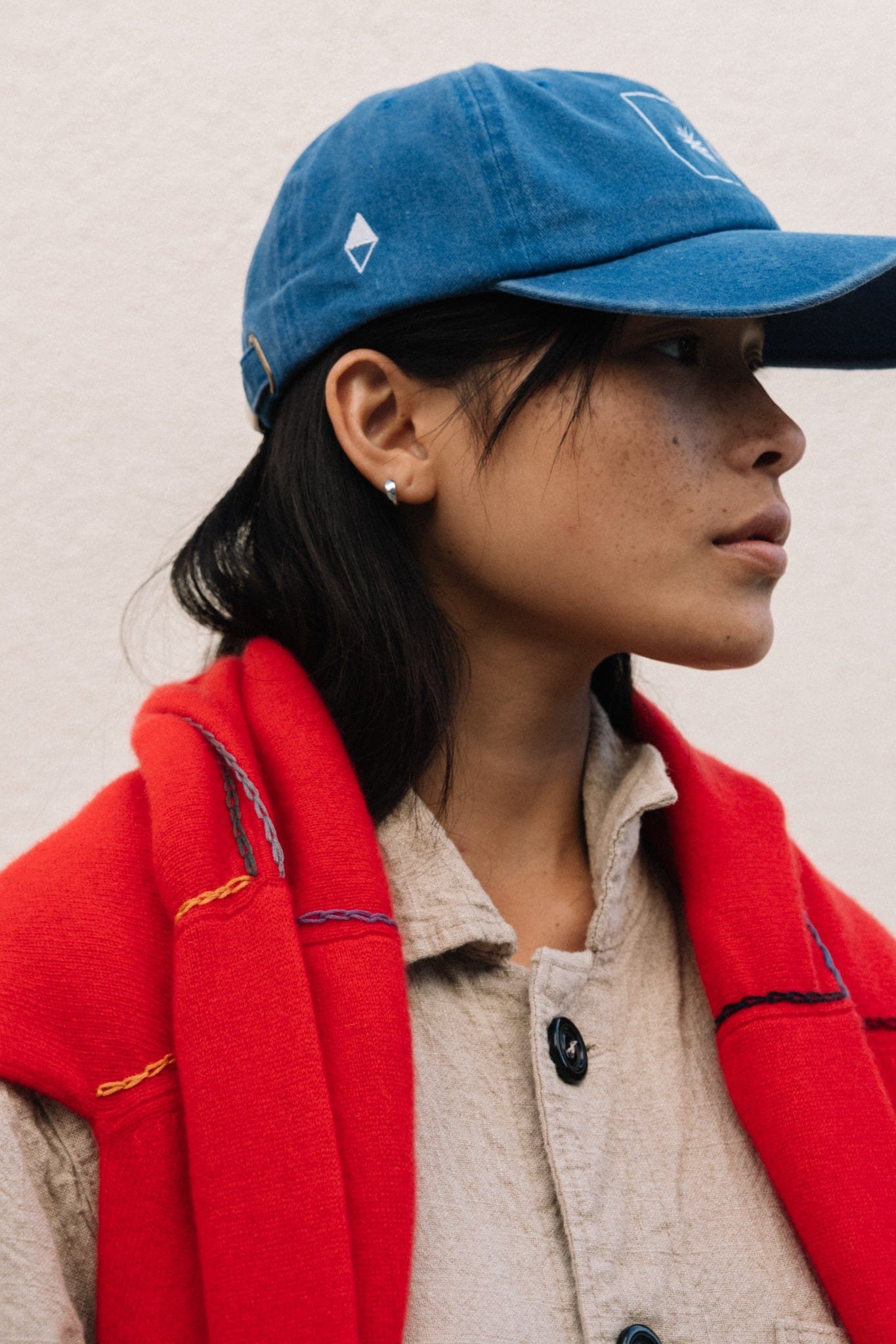 Thriving Hat in Bright Blue – Modern Society